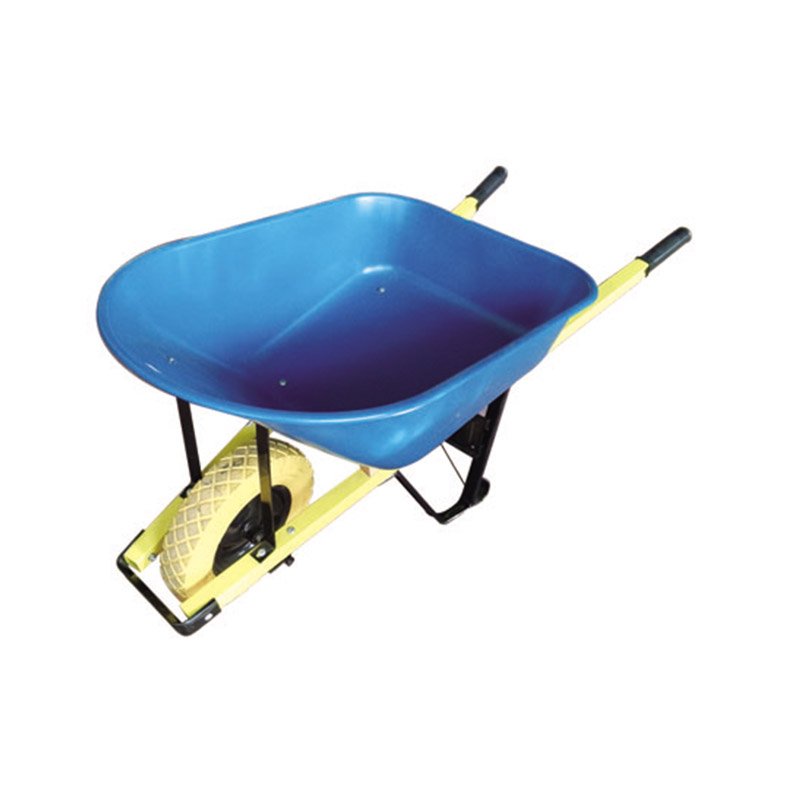 WB7805 WHEELBARROW Durable Square Handle Steel Wheelbarrow